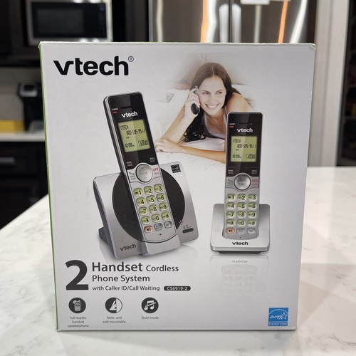 VTech CS6919-2 DECT 6.0 2-Handset Cordless Phone | eBay
