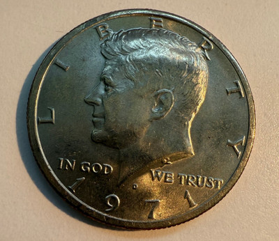 1971D Kennedy Half Dollar Copper | eBay