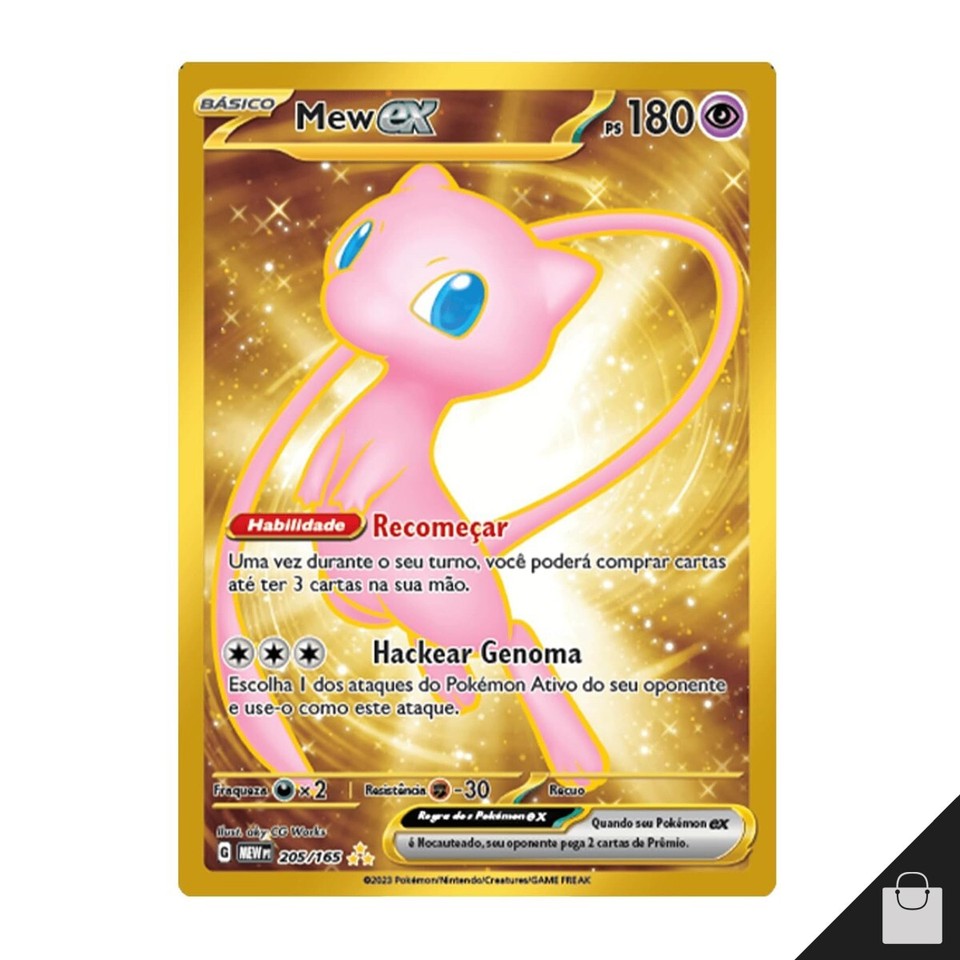 Pokemon Mew Ex & Mewtwo Box Set Scarlet & Violet 151 Giant Card ...