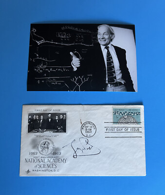 George Porter ( 1967 Nobel Prize Chemistry) Hand Signed Academy of ...