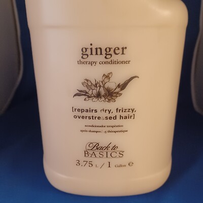 Back To Basics Ginger Therapy Conditioner 1-GALLON | eBay
