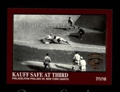 1994 Conlon Burgundy #1269 Benny Kauff Action Giants 8 - NM/MT | eBay