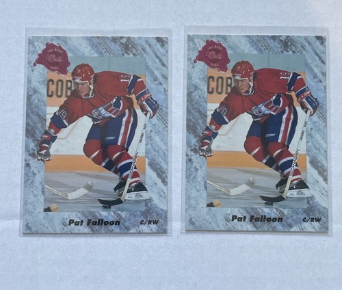 Two (2) 1991 Classic Draft Picks #2 Pat Falloon Hockey Card San Jose ...
