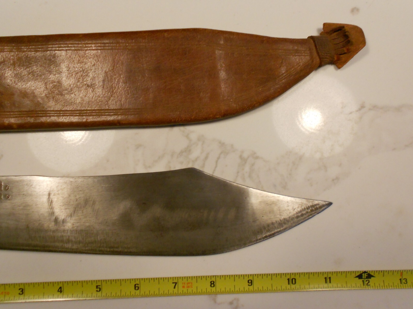 Philippines WWII Carbon Steel Filipino Bowie Negrito Bolo WW2 Antique ...