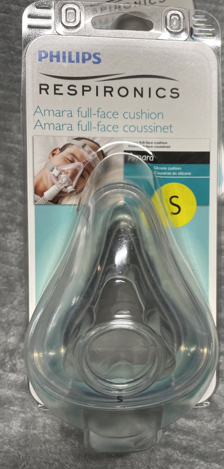 Philips Respironics Amara Full Face Silicone Cushion Size SMALL HCPCS ...