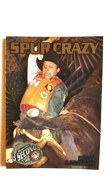 CODY LAMBERT #SC9 2009 PRESS PASS 8 SECONDS PRO BULL RIDING SPUR CRAZY ...