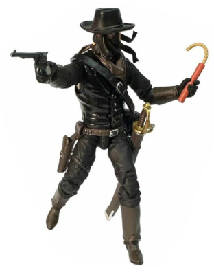Dime Novel Legends 1:18 scale (4") old west action figure Black Snake ...
