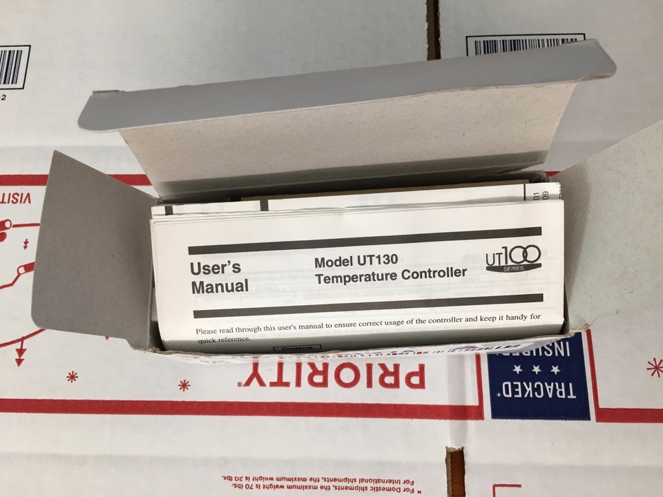 YOKOGAWA UT130 TEMPERATURE CONTROLLER UT130-VV/RS/V24, NEW, WARRANTY | eBay