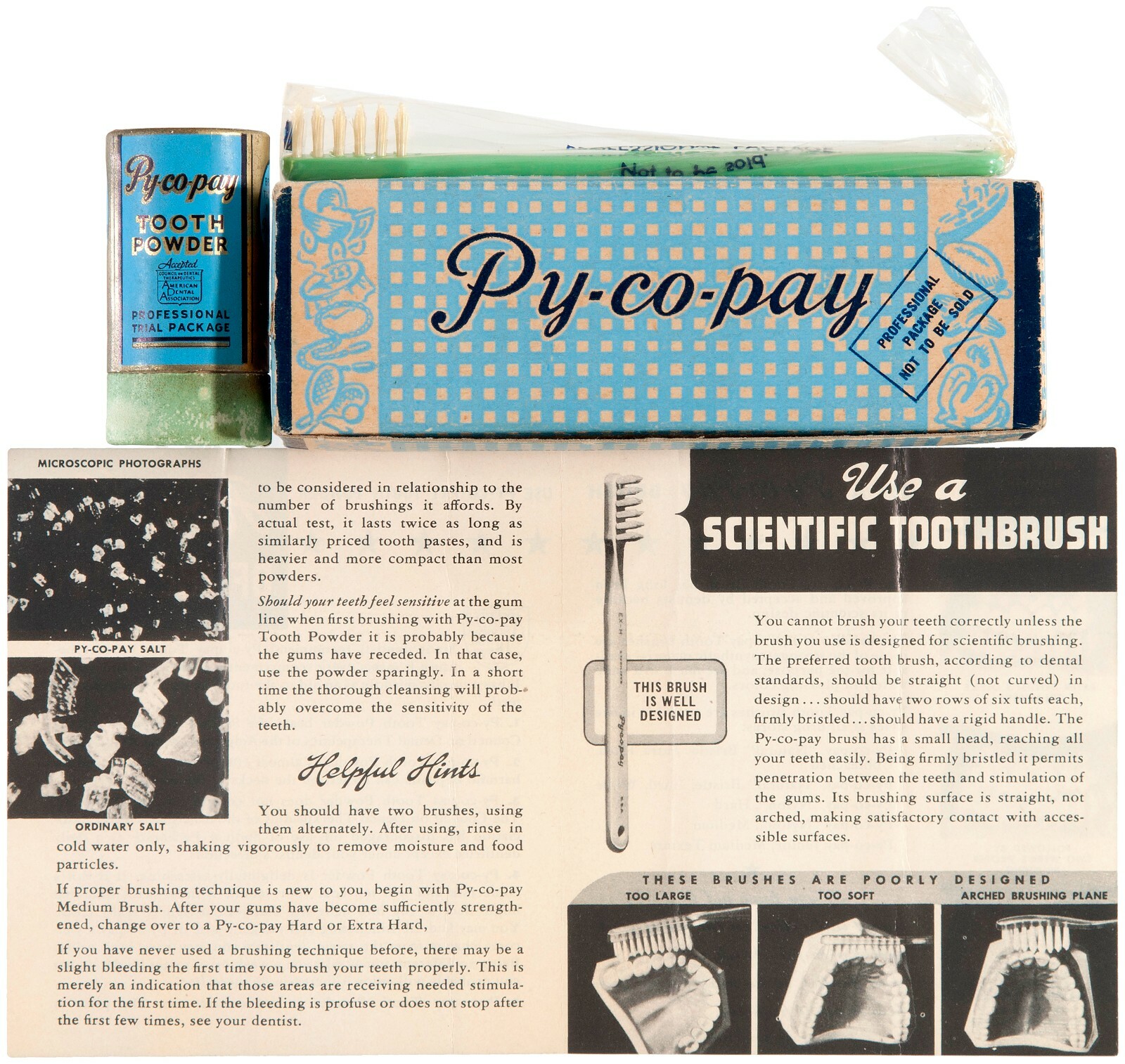 1942 SUPERMAN Py-Co-Pay TOOTH POWDER GIVEAWAY COMIC BOOK & DENTAL SET ...