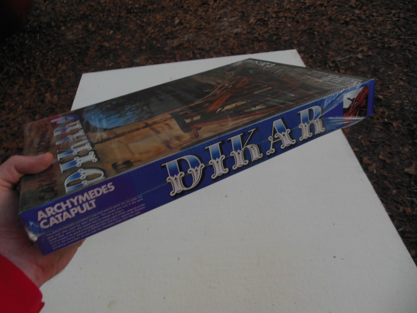 New Catapulta Arquimedes Dikar Kit Roman War Model 1:20 Scale Sealed in ...