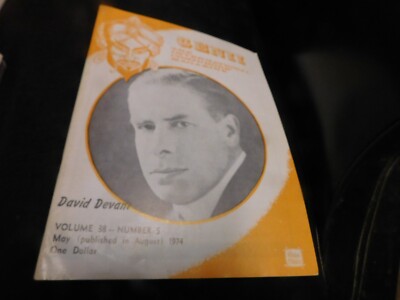 Genii Magic Magazine For Magicians 1974 May Devant | eBay