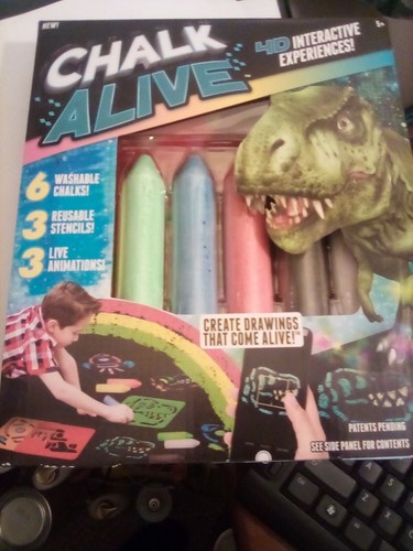 NEW Chalk Alive 4D Interactive Experiences ! w/ Free Interactive App ...