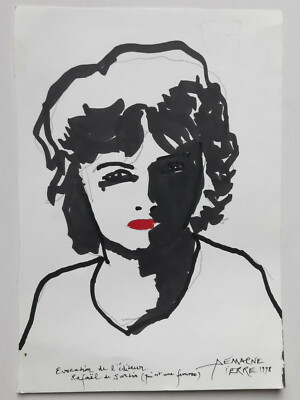 Evocation RAFAEL DE SURTIS Original Drawing PIERRE DEMARNE Ink 1998 | eBay