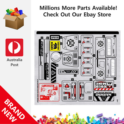 Genuine LEGO™ Sticker Sheet for Set 60188 60188 6218003 New | eBay ...