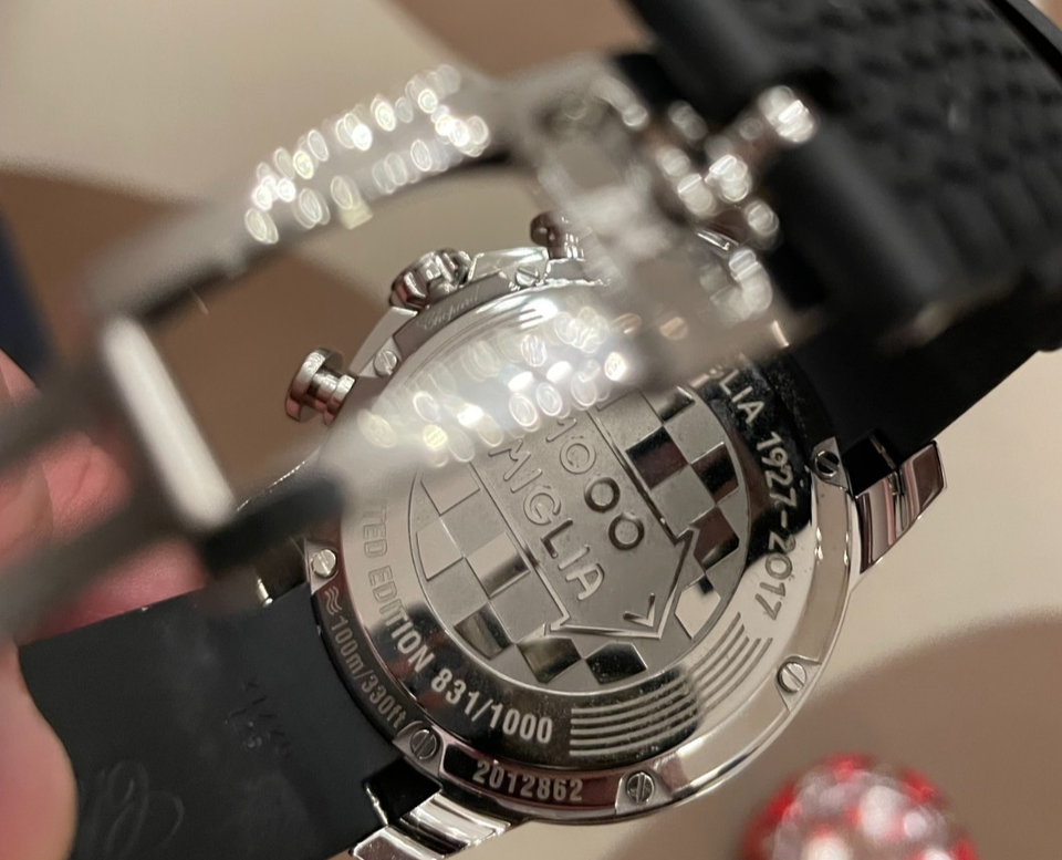 chopard watch mille miglia limited edition serial number 4022093 | eBay