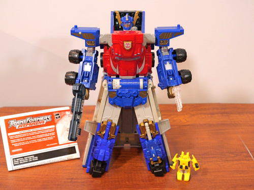 Transformers Armada Optimus Prime w/ Sparkplug (2002) 80706 (Complete ...
