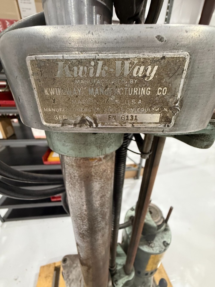 Kwik-Way #FN Cylinder Jug Engine Motor Boring Bar with Stand Tooling ...