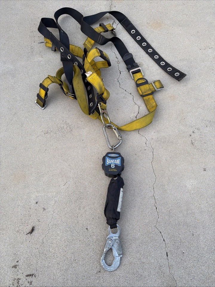 WERNER BANTAM 6 6' COMPACT RETRACTABLE LIFELINE With EXTRAS | eBay