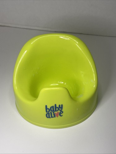Hasbro Baby Alive Doll Potty Chair Lime Green Replacement Plastic ...