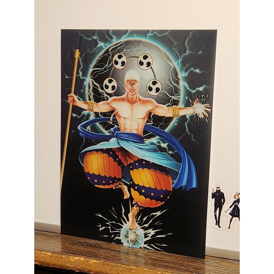 Eneru One Piece 3D Lenticular Motion Anime Poster | eBay