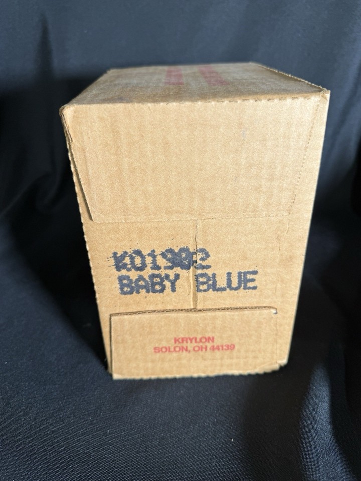 Mint 6 Pack Sealed Baby Blue Bar Code Krylon Vintage Spray Paint can | eBay