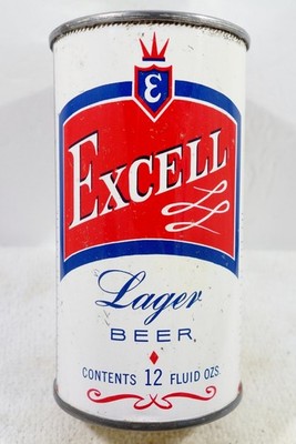 Excell Los Angeles CA Flat Top Beer Can | eBay