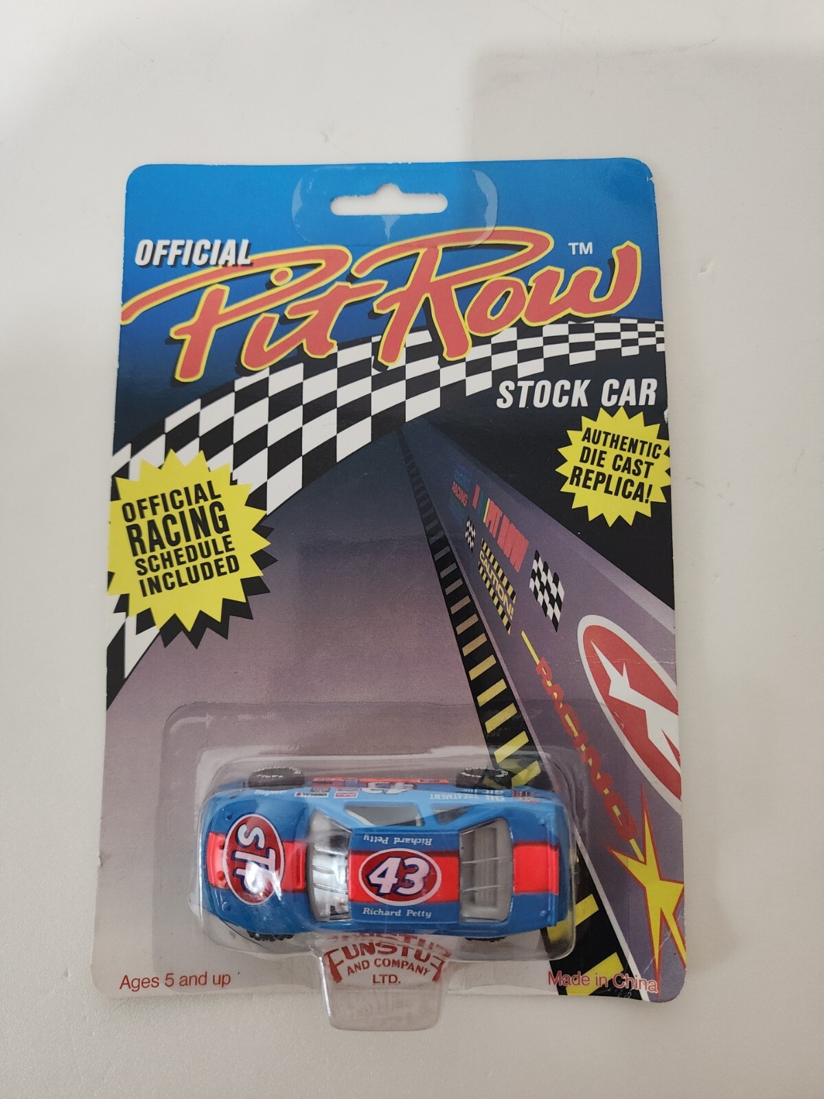 Pit Row Richard Petty Diecast Car 1/64 1992 No 43 STP Pontiac Grand ...