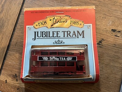 Typhoo Tea Jubilee London E1 Tram 1905 - 1985 80th Anniversary - SEALED ...