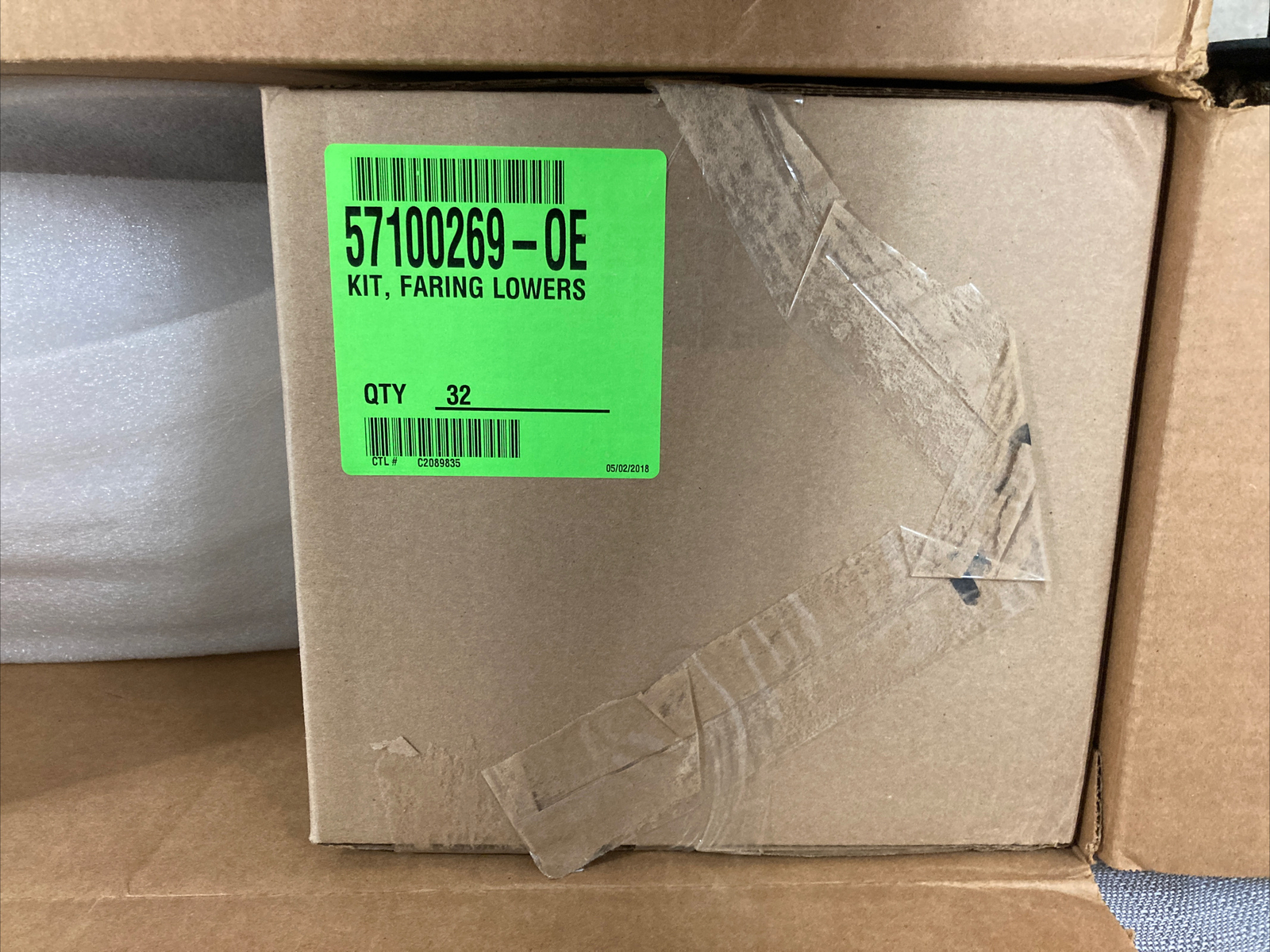 NEW GENUINE HARLEY DAVIDSON 57100258 UNPAINTED LOWER FAIRING KIT | eBay