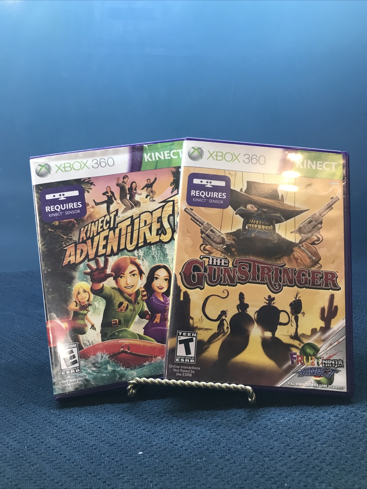 2 Kinect The Gunstringer T/Kinect Adventures E (Xbox 360 Require Sensor ...