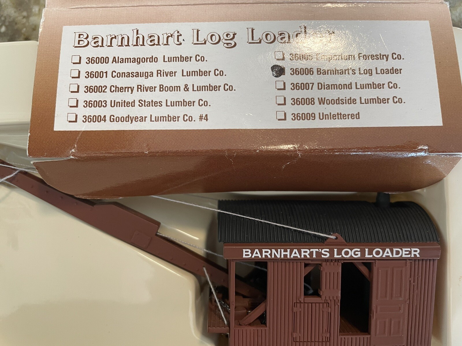 IHC #36006 BARNHART’S LOG LOADER HO SCALE BRAND NEW | eBay