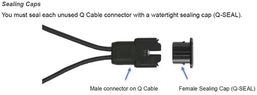 (2)QTY Enphase Q-SEAL-01 IQ Inverter Q CONNECTOR SEAL Cap - FREE ...