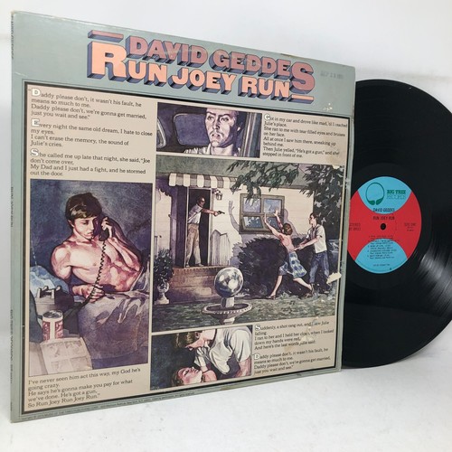 David Geddes Run Joey Run LP Big Tree Radio Promo | eBay