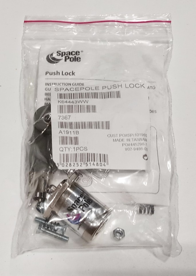 NEW! SPACEPOLE PUSHLOCK SPPL001 | eBay