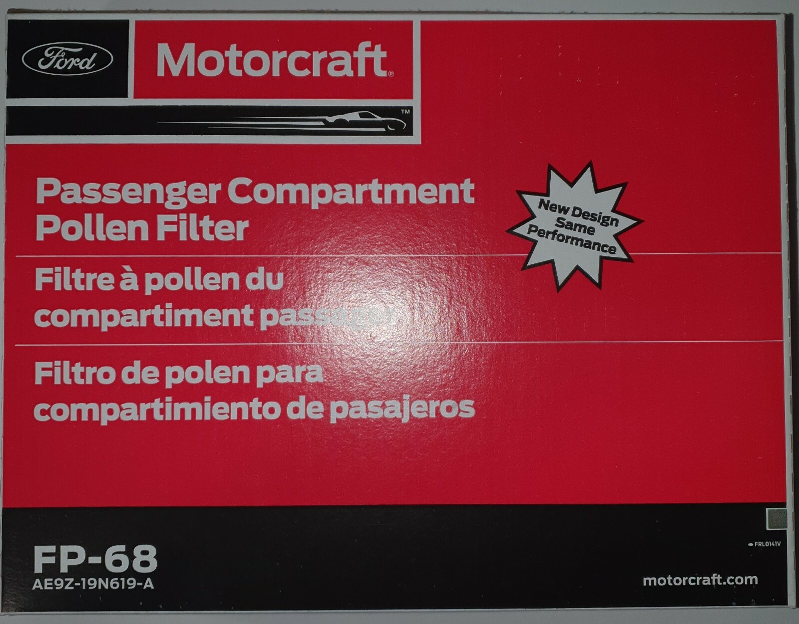 Motorcraft FP-68 Passenger Compartment Pollen Filter Qty 3 | eBay