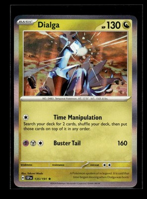 DIALGA Surging Sparks HOLO RARE #135 SSP(NM+)(PKM) | eBay