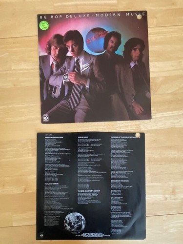 Be Bop Deluxe Modern Music vinyl 12 inch 1976 Harvest ST-11575 Bill ...