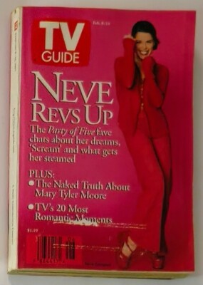 TV Guide Magazine February 8 1997 Neve Campbell New York Metro Edition ...