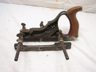 Early Siegley 1890 Patent Combination Plow Plane Wood Tool Carpenter ...