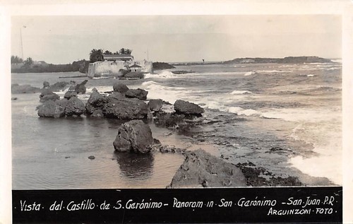 SAN GERONIMO FORT, PUERTO RICO, REAL PHOTO PC, 1910s, Arguinzoni Foto ...