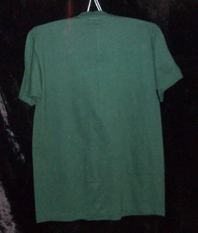 MGM STUDIOS L Green T Shirt Metro Goldwyn Mayer GOLD letters & logo ...