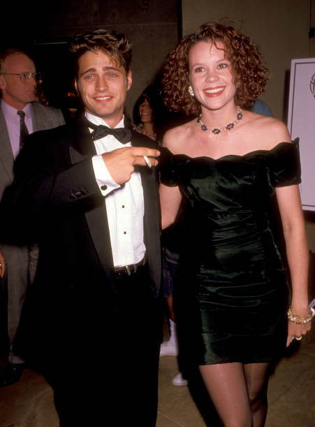 Jason Priestley Robin Lively at the 18th Daytime Emmy Awards-N- 1991 ...