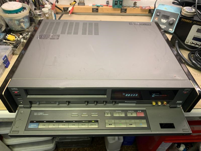 Panasonic AG-W1P World Multi System VCR NTSC PAL SECAM MESECAM***90 ...