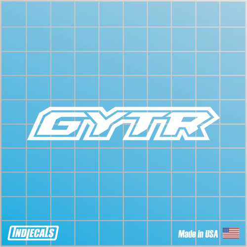 GYTR Vinyl Decal/Sticker 8 in Long Motocross Die Cut White More Colors ...