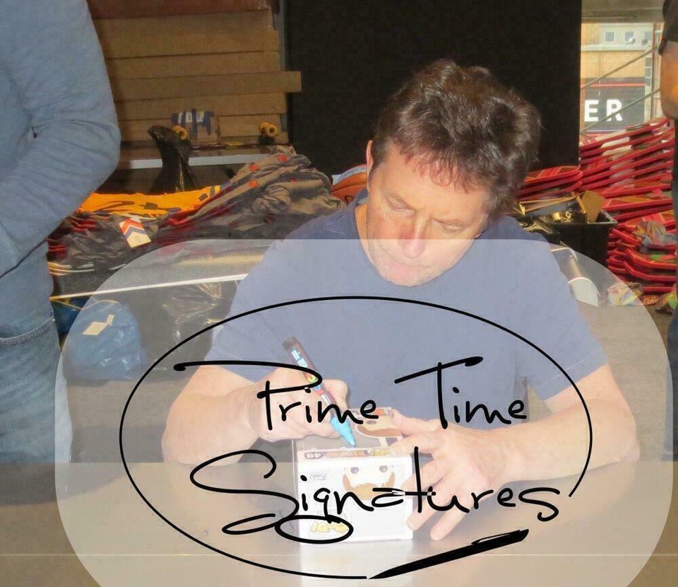 Michael J Fox Signed Marty McFly Funko Back to the Future Autograph ...