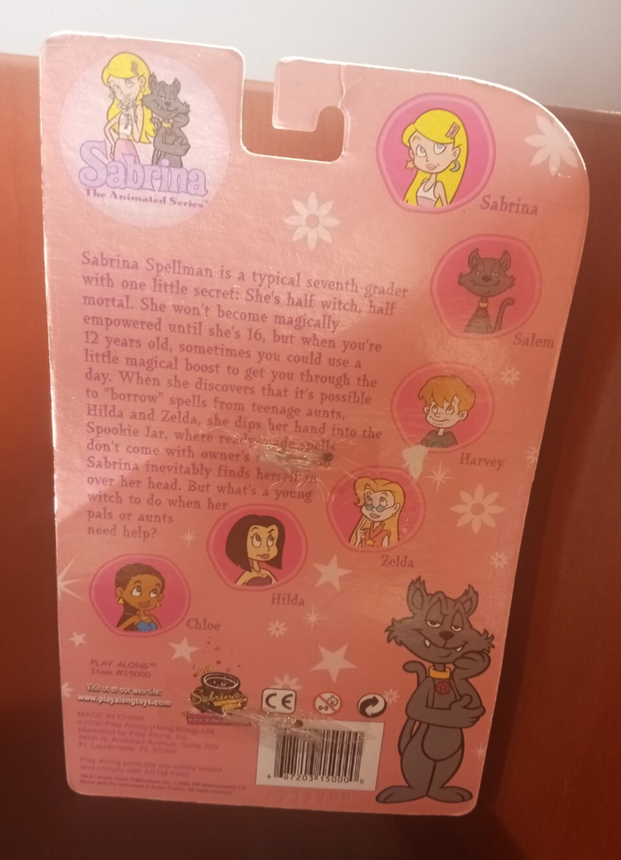 New Vintage Sabrina the Teenage Witch Animated SALEM Cat Plush Play ...