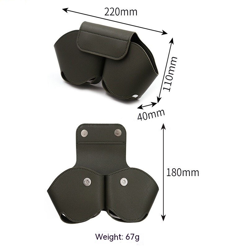 For Airpods Max Headset Protective Cover Headset Leather Case Earphone ...