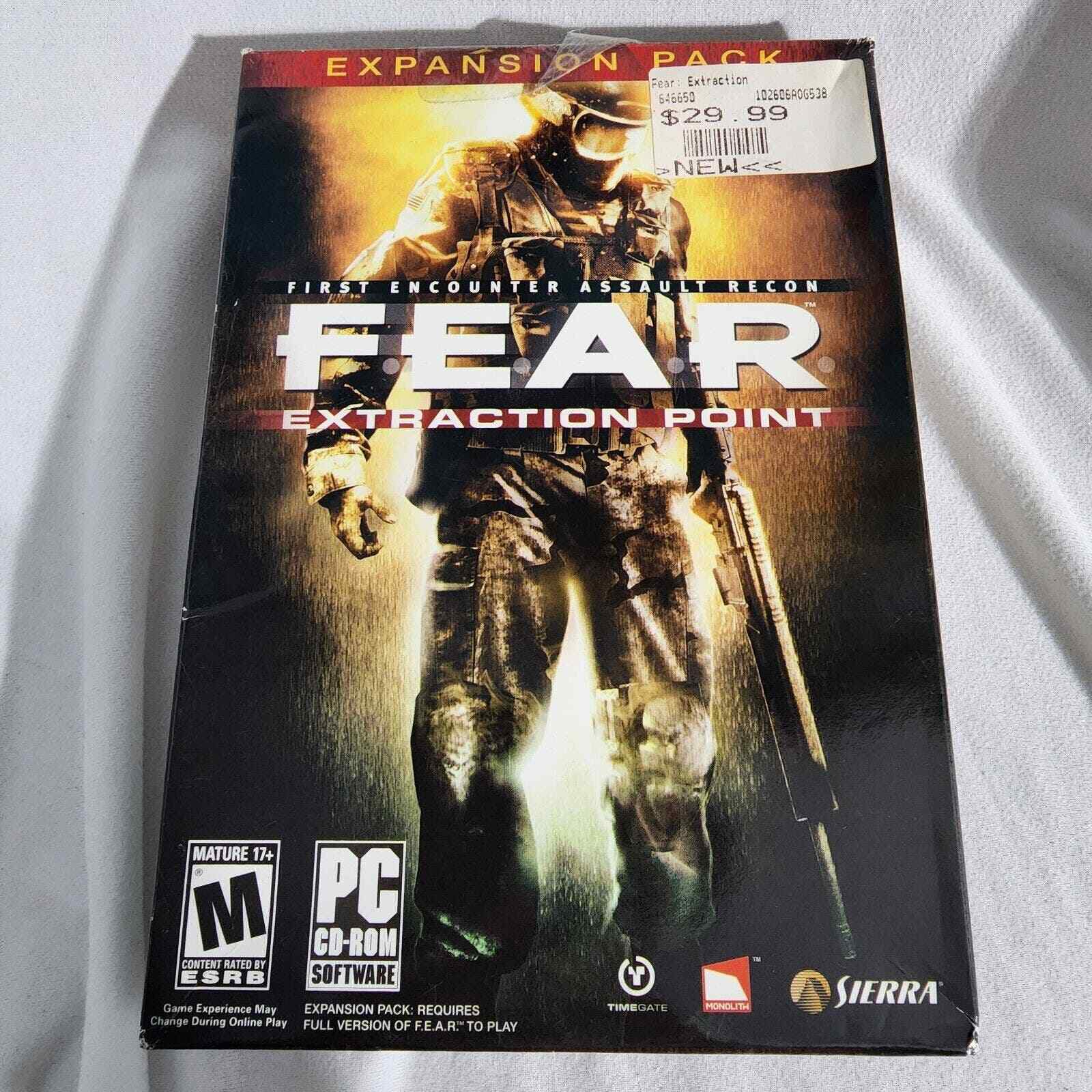 Fear Extraction Point (PC, DVD ROM) 20626725859 | eBay