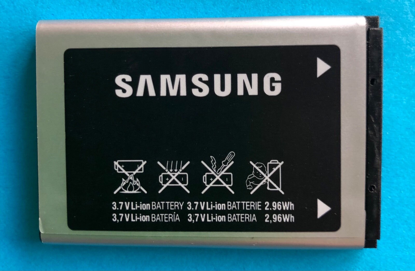 ORIGINAL AKKU ACCU SAMSUNG OEM 800mAh 2,96Wh AB463446BU BST3108BEC ...