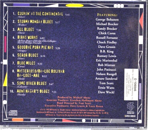 All Blues by GRP All-Star Big Band [CD] | eBay